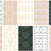 Simple Monoline Patterns Backgrounds Digital Papers - Etsy