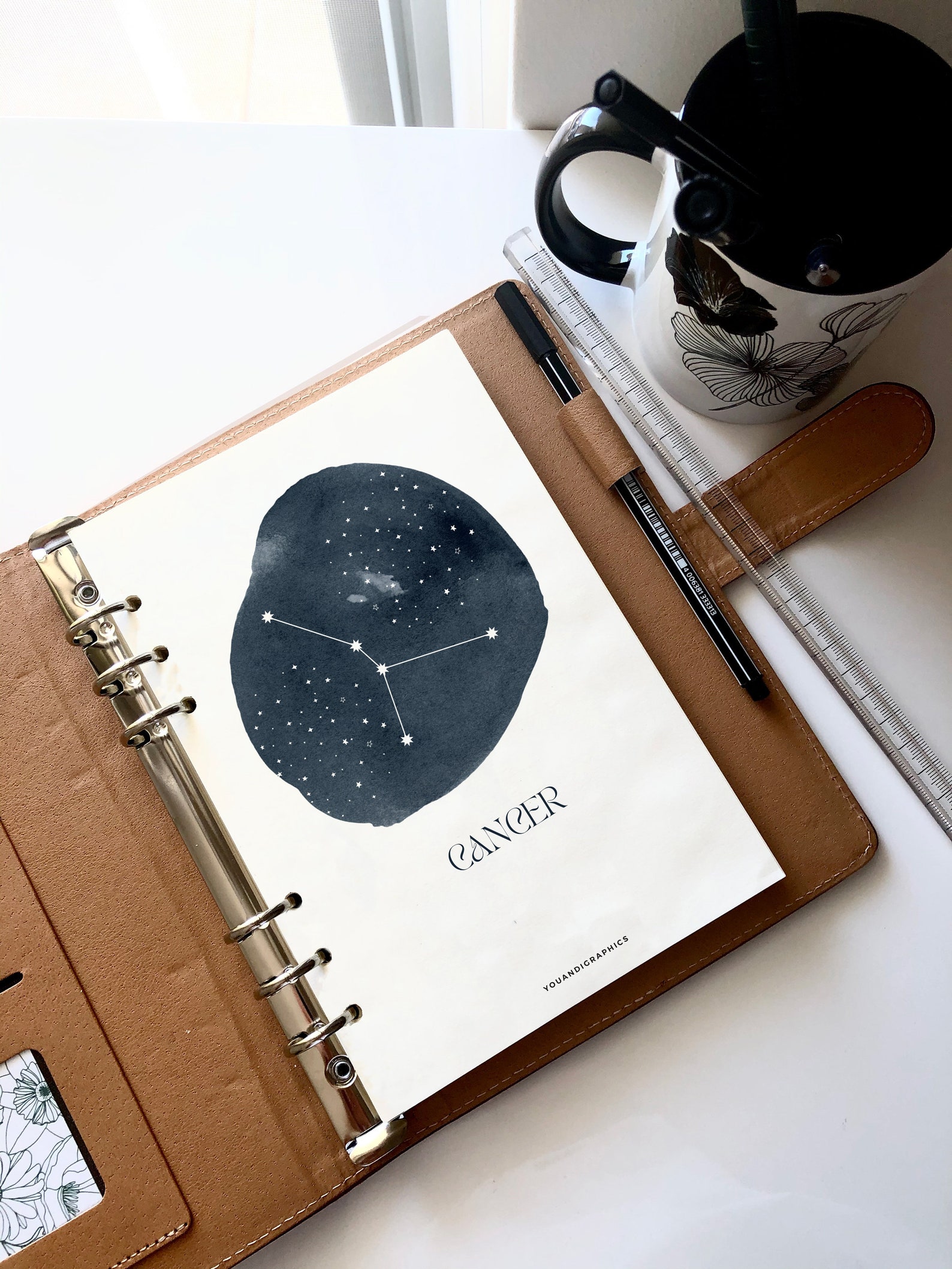 Zodiac Constellation Planner Dashboards, Star Signs (PDF) - Etsy