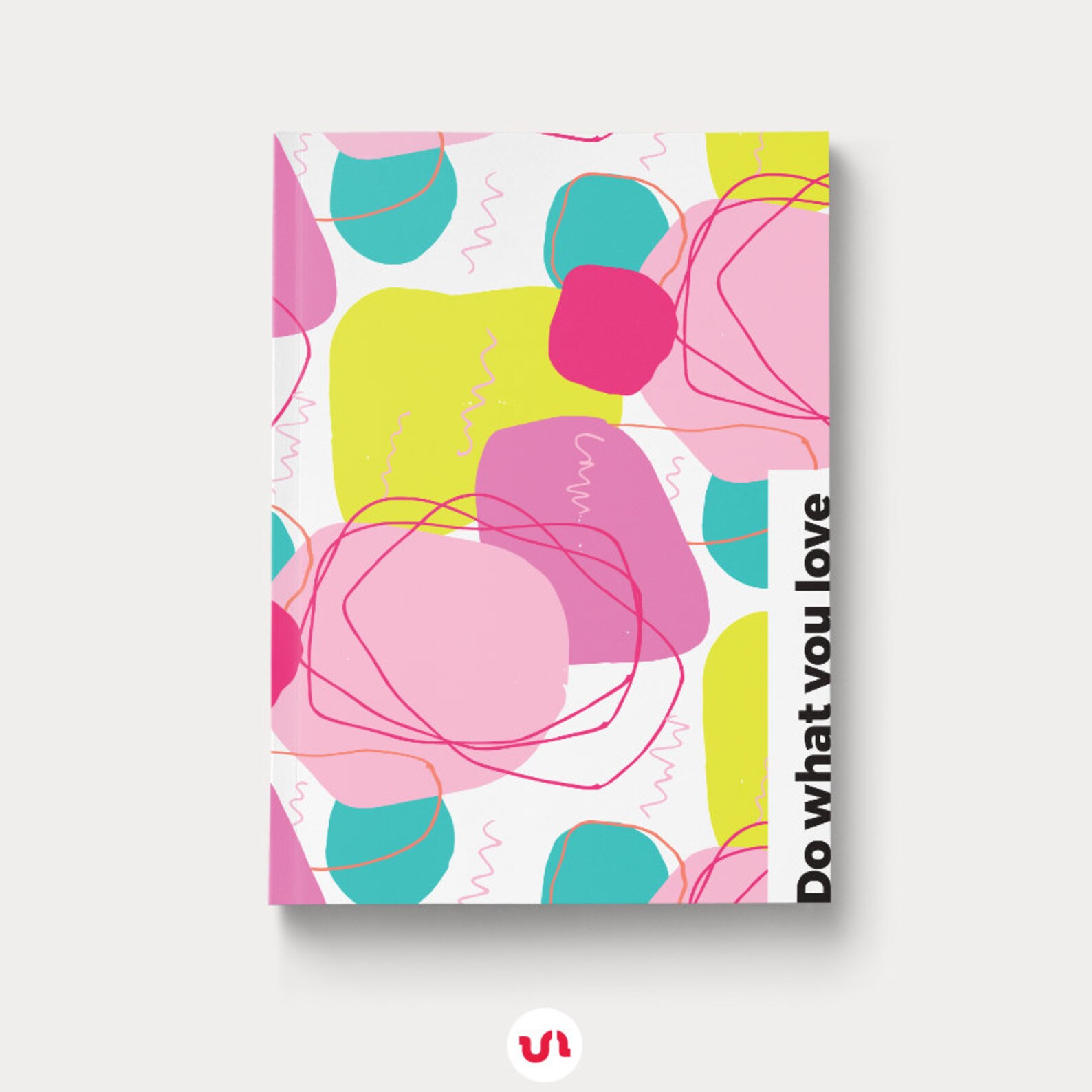 Digital Paper Printable Paper Abstract Shapes Colorful | Etsy