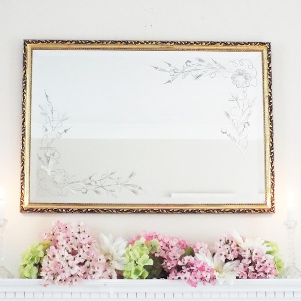 Engraved Wall Mirror - Etsy UK