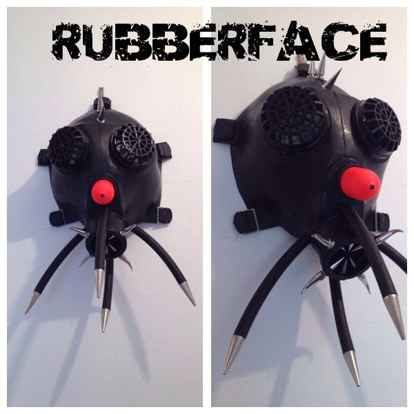 Clown Custom Gas Mask by Rubberface | Etsy