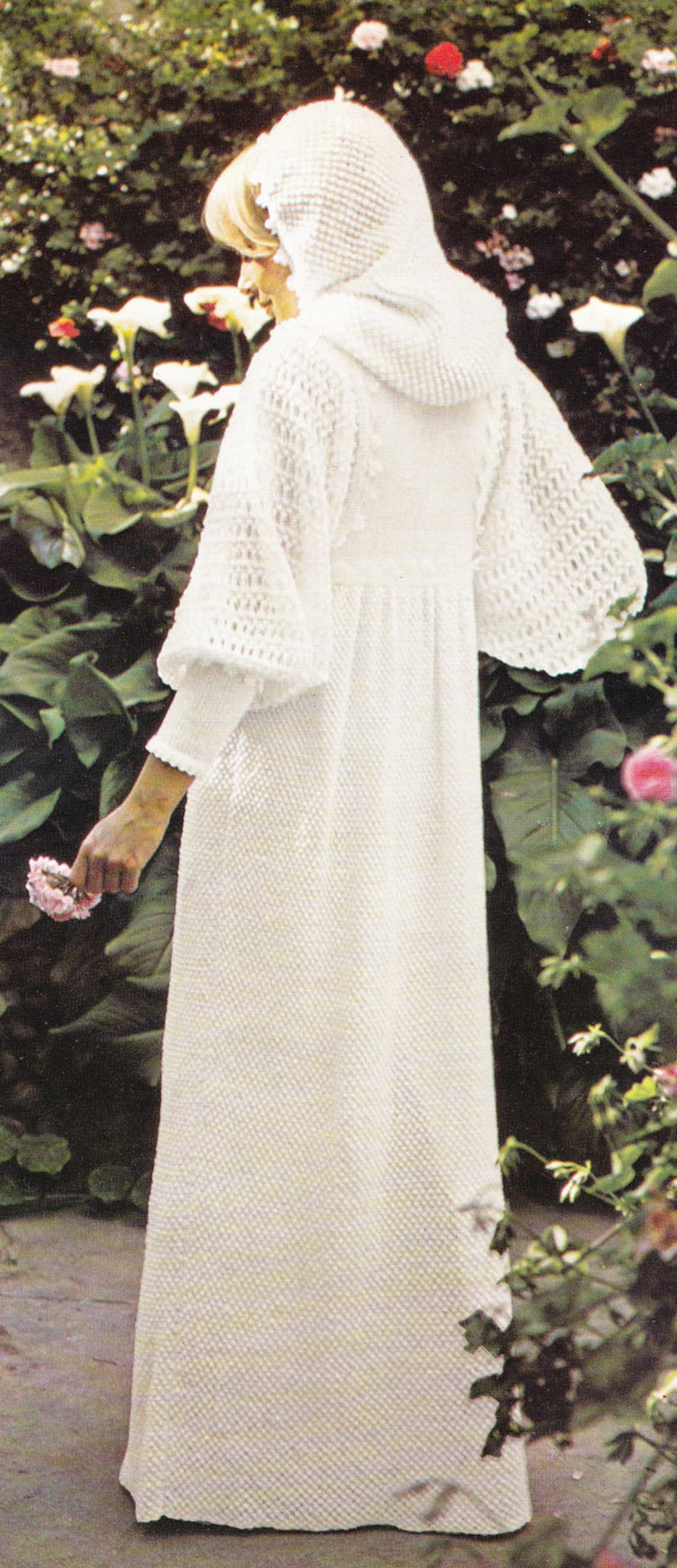 PDF Vintage Wedding Dress Knitting Pattern Knitted Wedding | Etsy