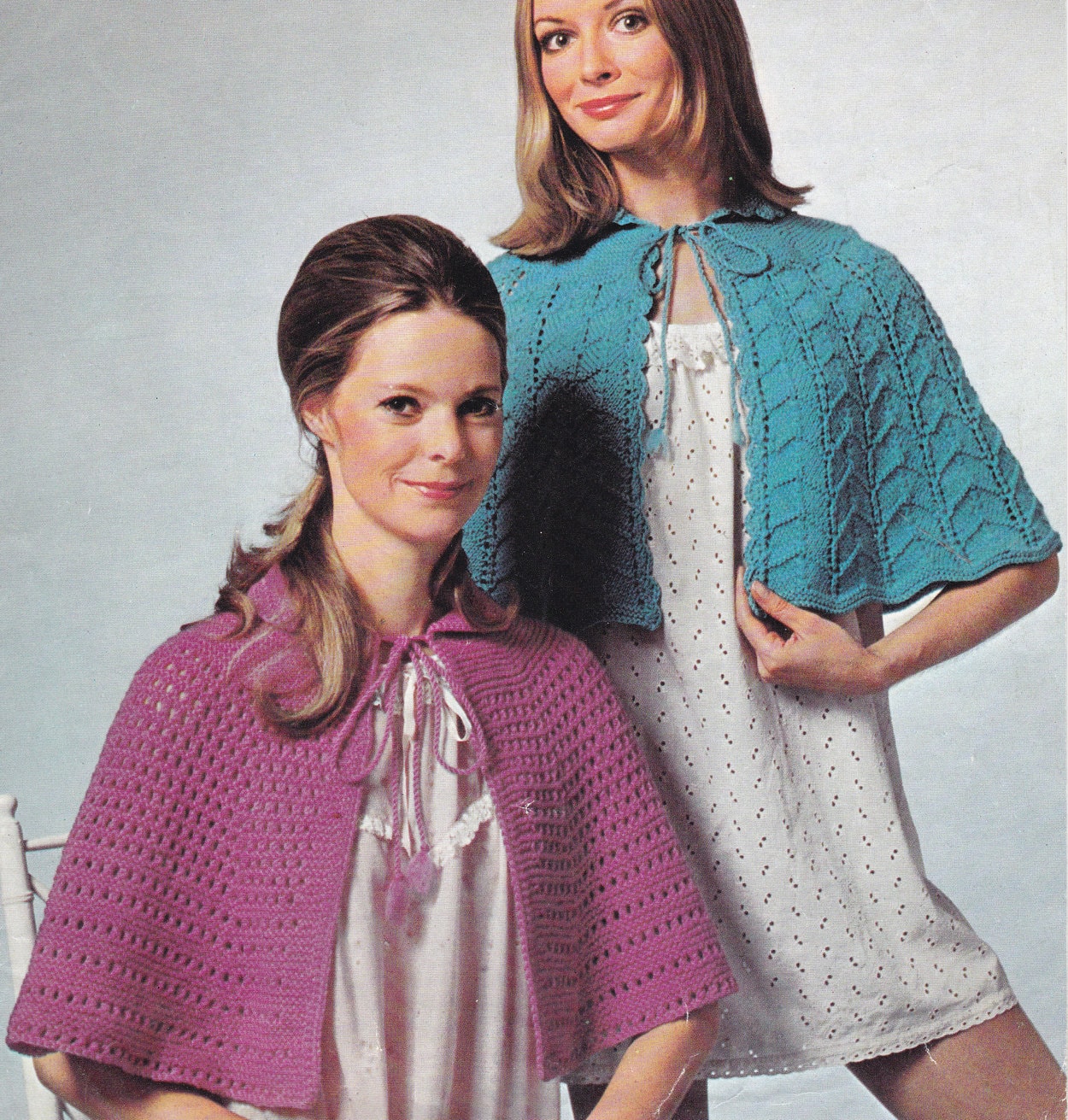 PDF Bedjacket Bed Cape Vintage Knitting Pattern Bed Jacket Shoulder ...