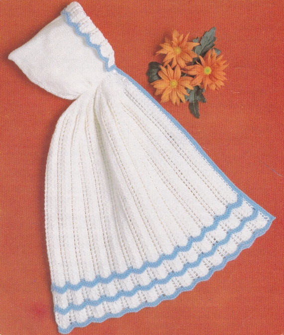 Baby cape knitting pattern hooded vintage knitting pdf INSTANT | Etsy