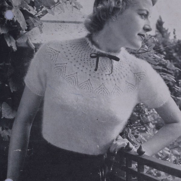 Angora Sweater Vintage - Etsy