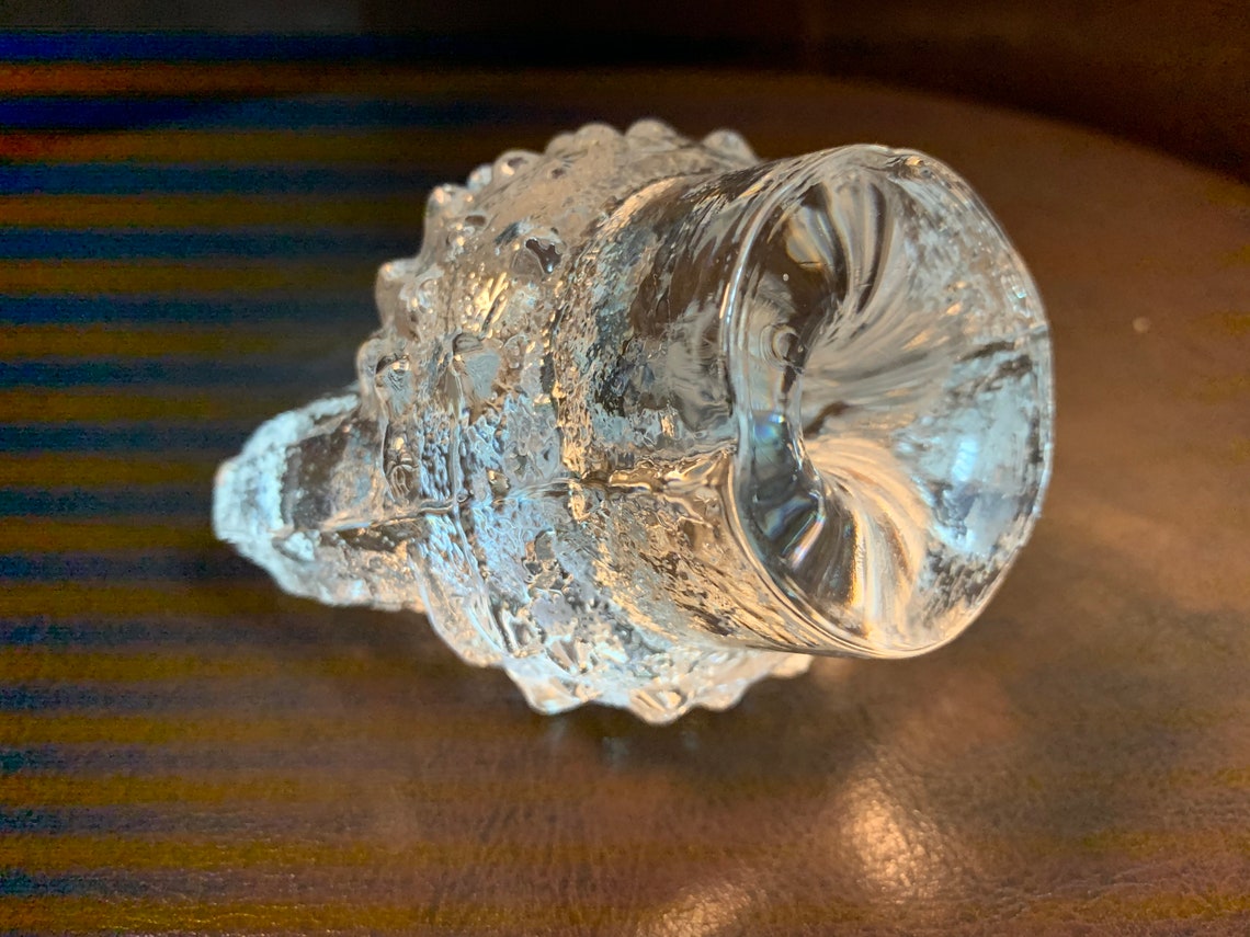 Vtg PUKEBERG Glass CHICKEN Paperweight Figurine Uno Westerberg | Etsy