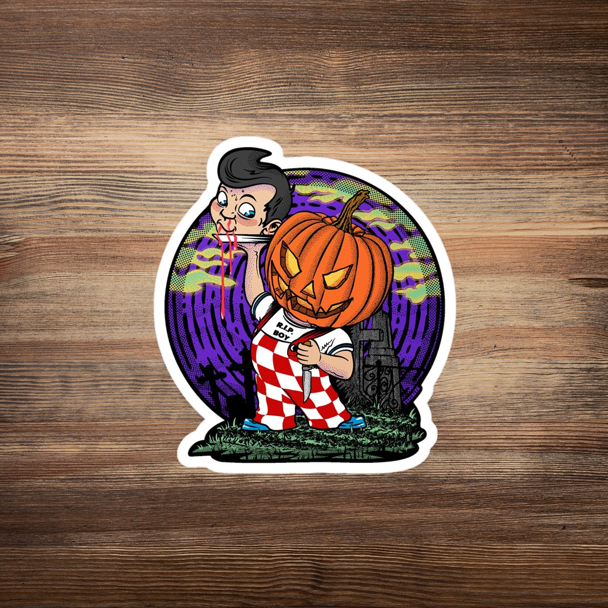 Large 5" Headless Bob Big Boy Retro Rip Boy Sticker | Bobs Big Boy ...