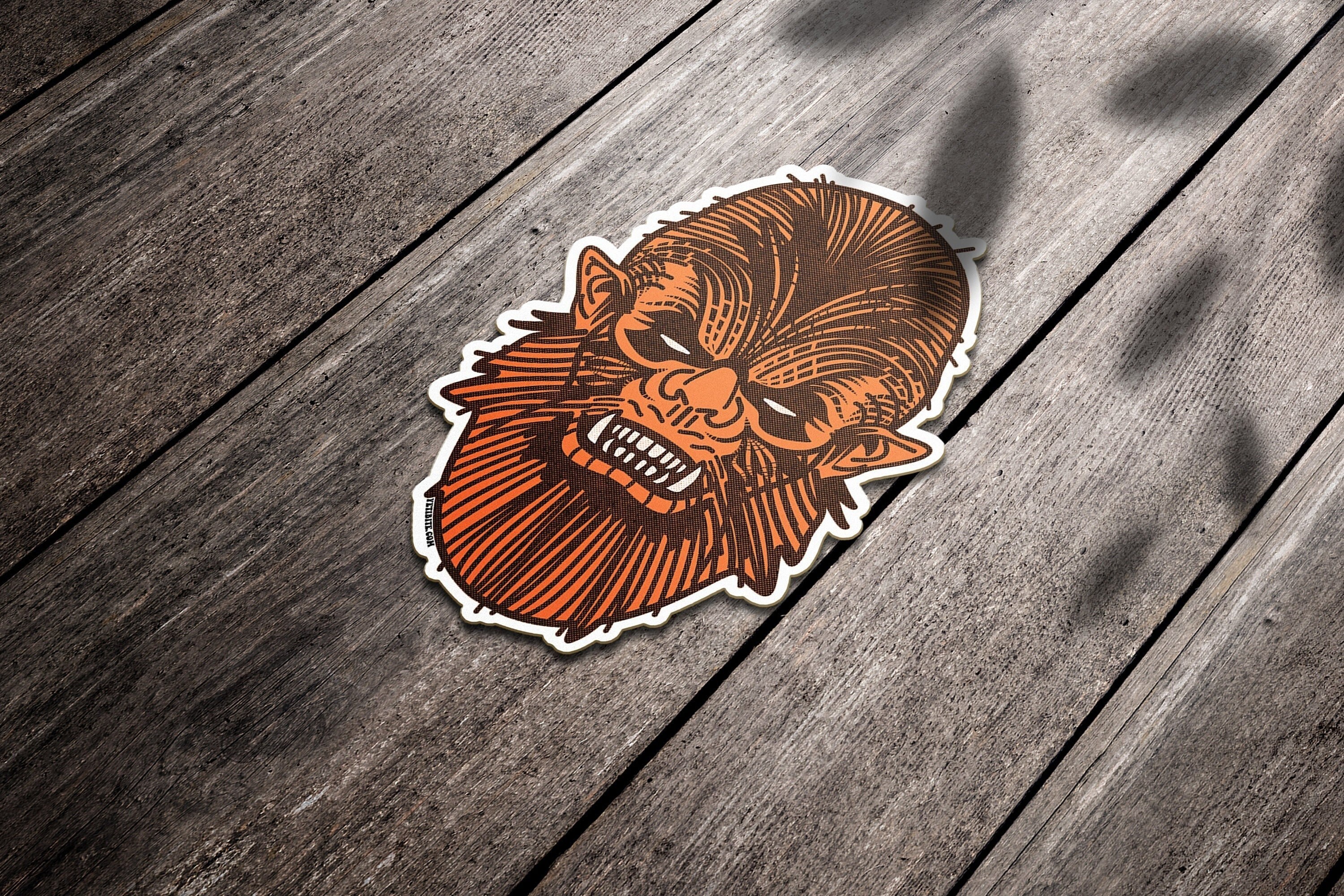 Retro Werewolf Vinyl Sticker: Universal Monsters Laptop Decal - Etsy