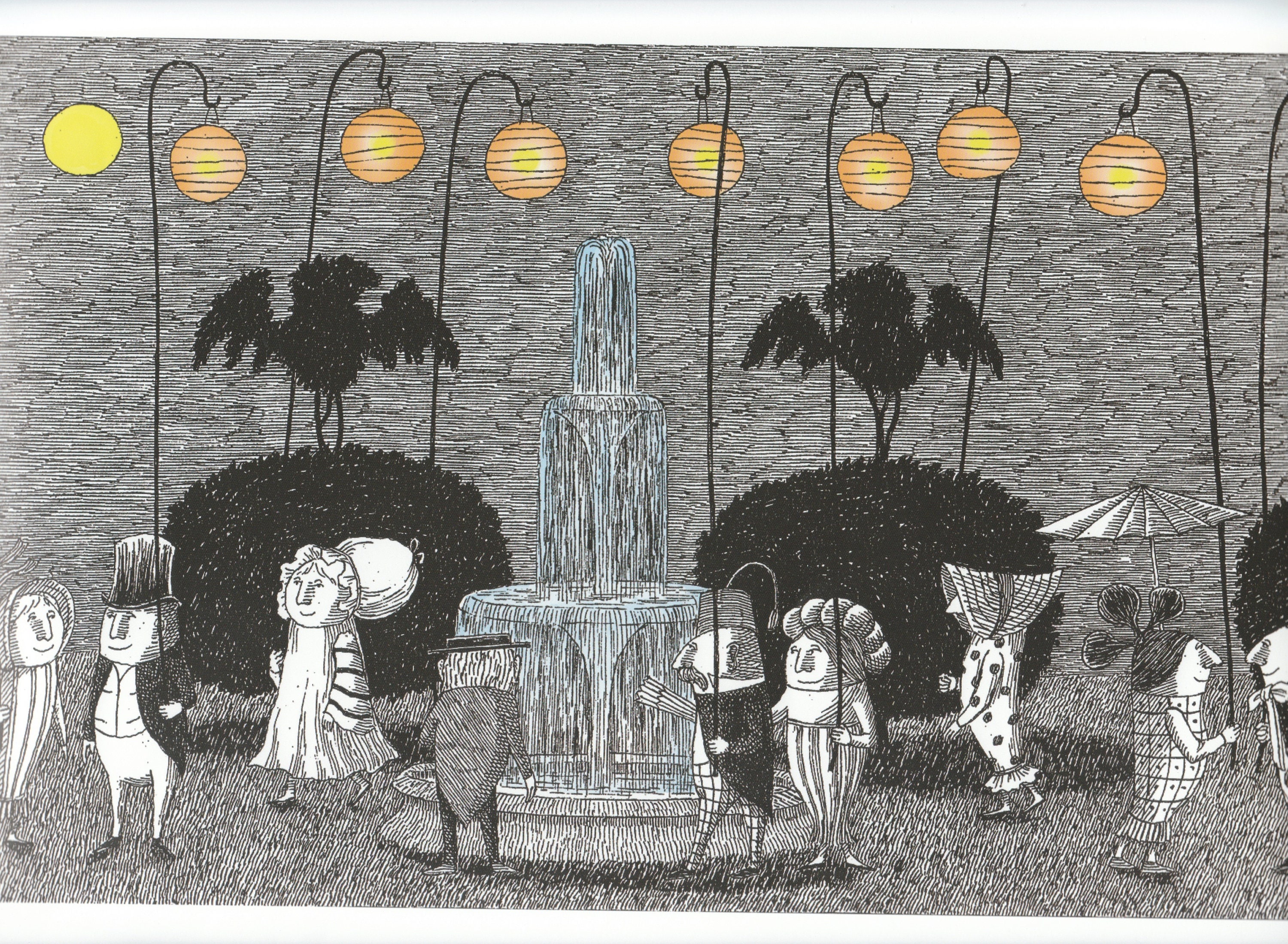 Edward Gorey Poster the Jumblies Vintage Edward Gorey Collectible ...