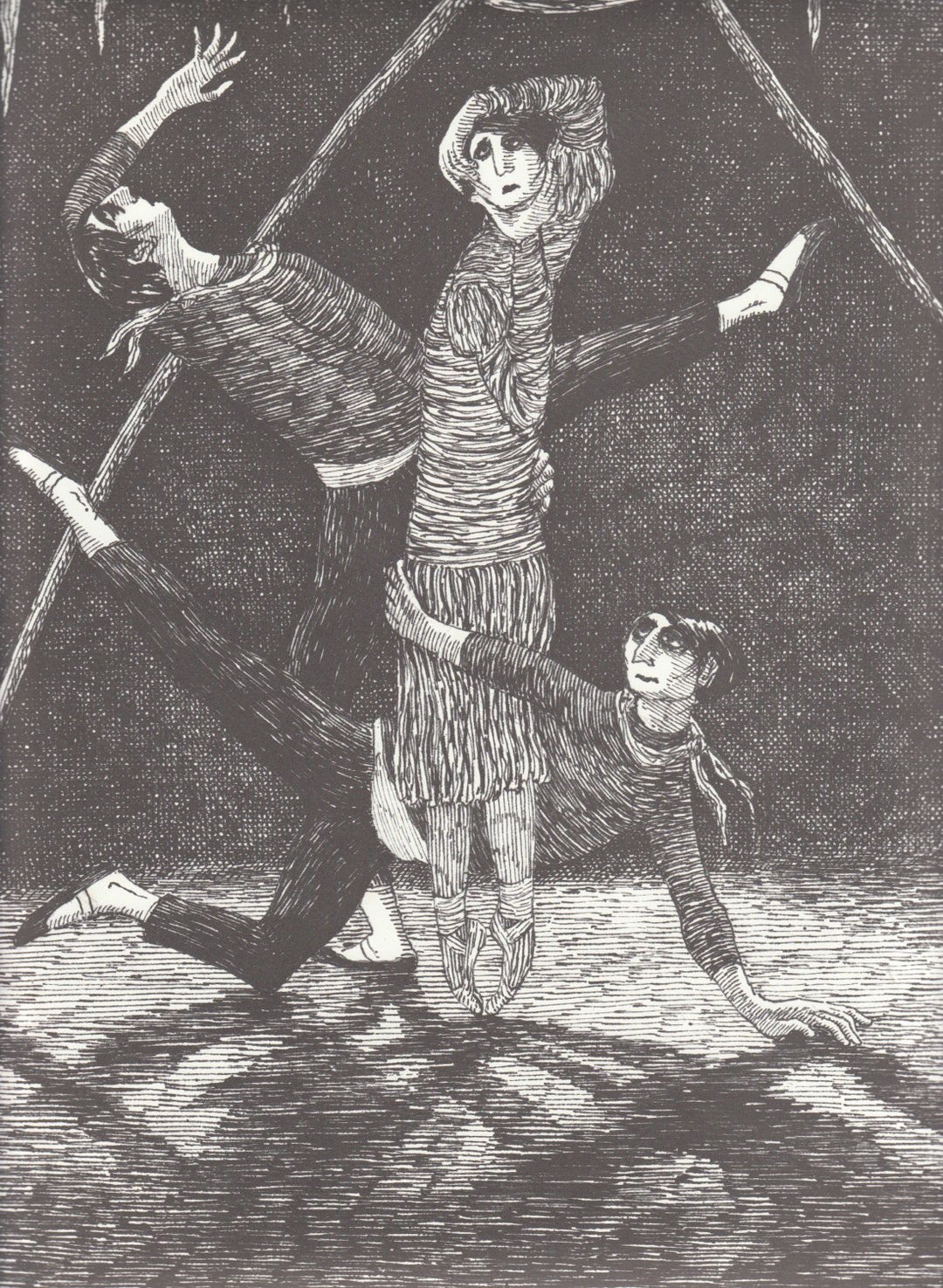 Edward Gorey Poster Gothic Edward Gorey Goth Decor Derrick Scone,hester ...