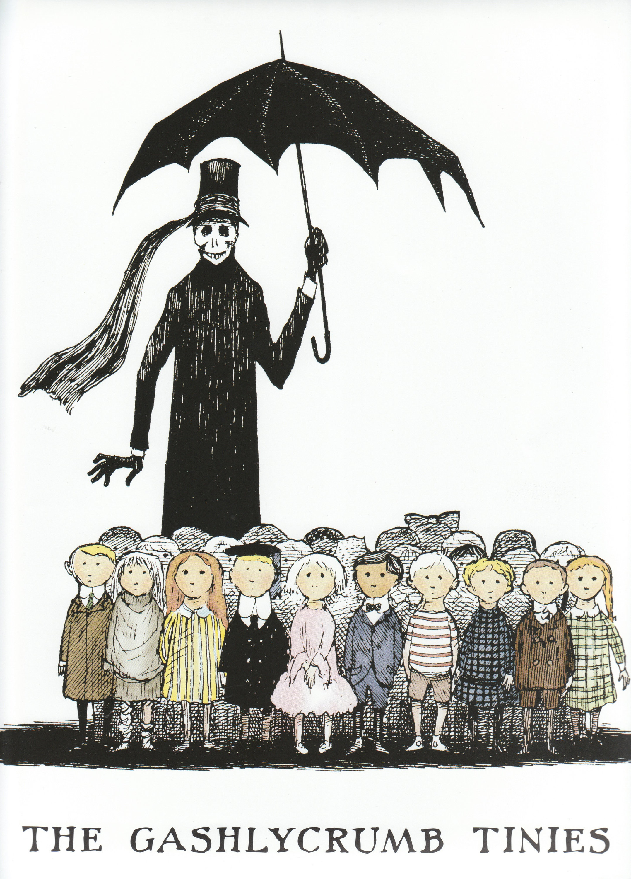 Edward Gorey Poster Cover Illustration for the Gashlycrumb Tines Edward ...
