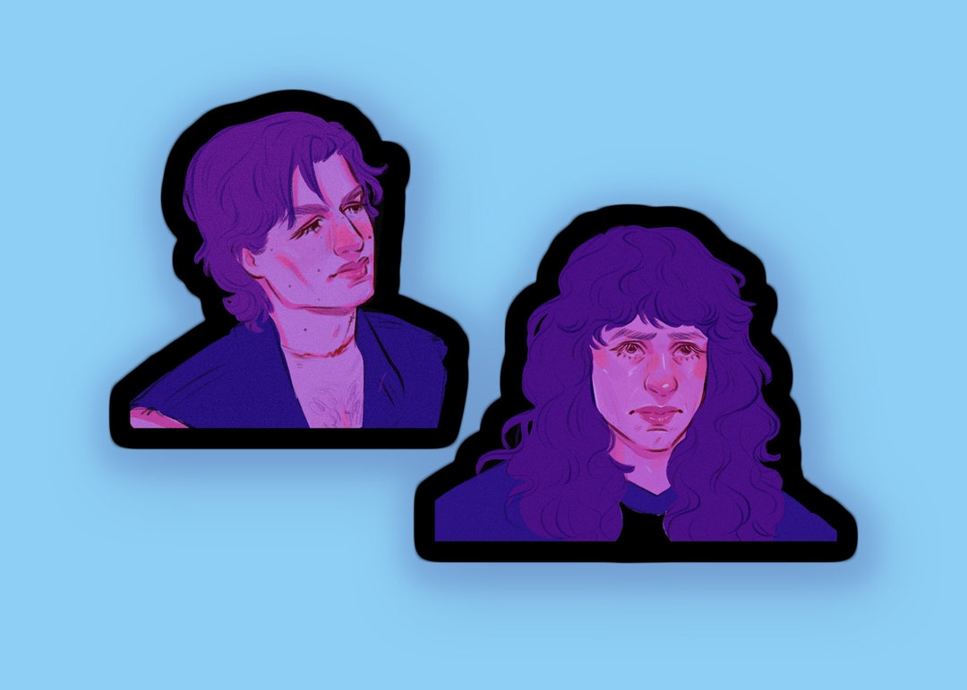 Steddie Holographic Stickers Upside Down - Etsy