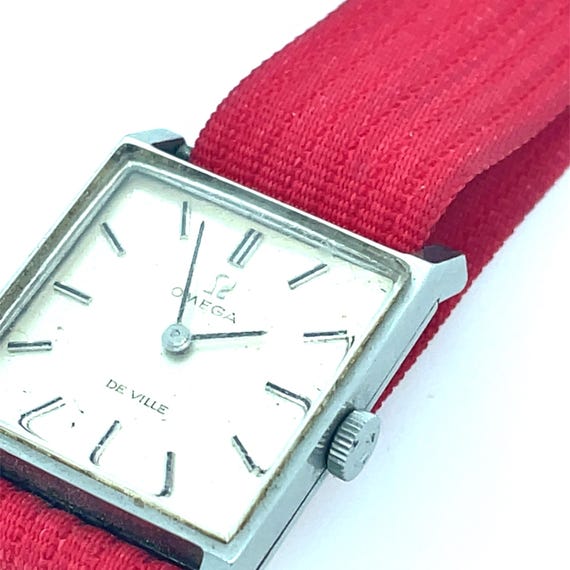 Omega Square Faced Rare 1970s Watch - Gem