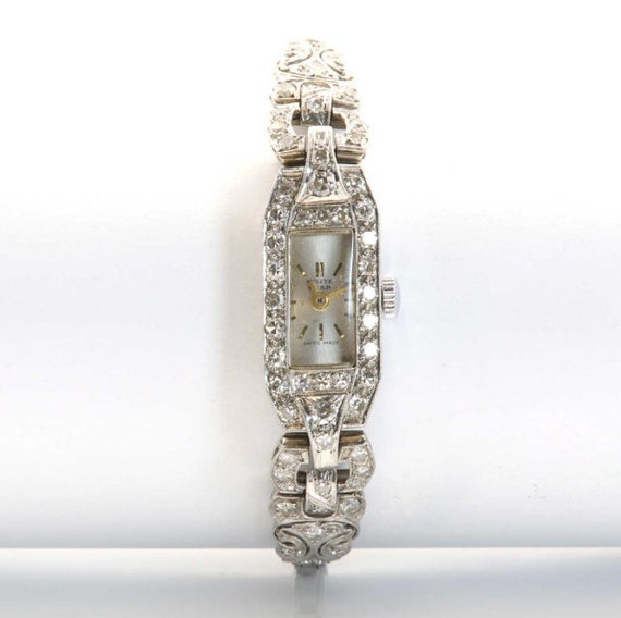 Deco diamond watch store