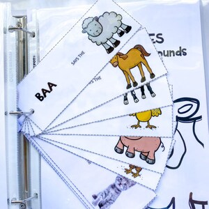 One Year Old Printables Binder Fun Themed Activity Book for Children ...