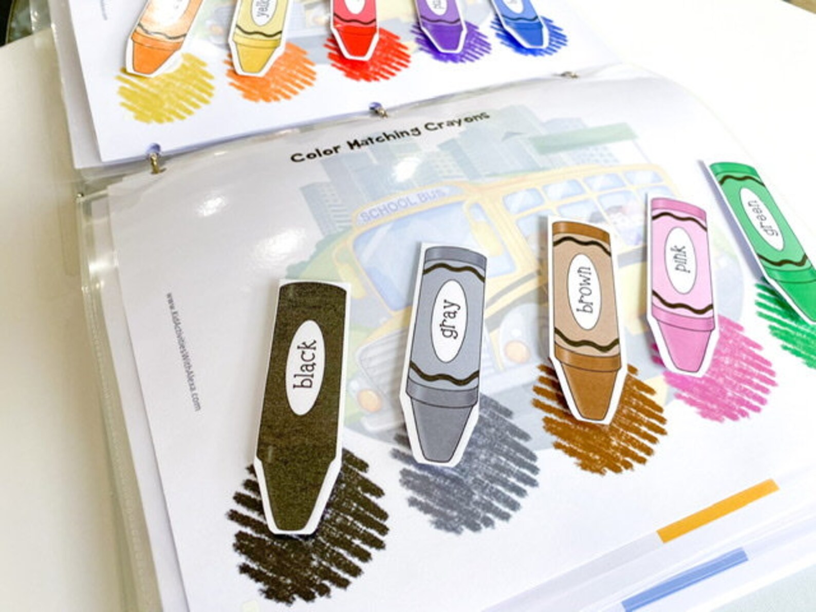 2 Year Old Printables Binder - Fun Themed Activity Book for Children ...