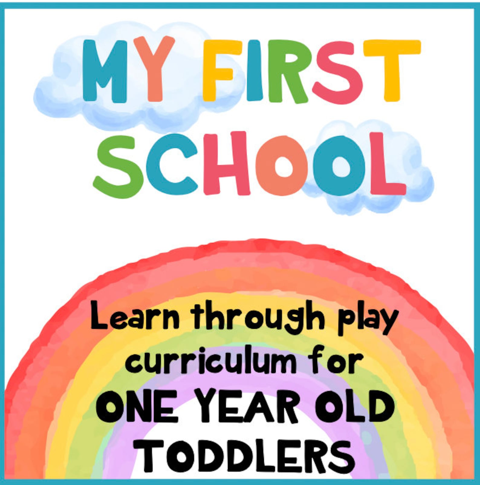 MY FIRST SCHOOL: Curriculum - Fun Themed Activity Book for Children ...