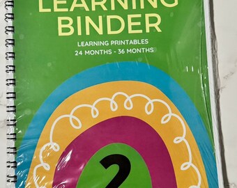 2 Year Old Printables Binder Fun Themed Activity Book for Children ...