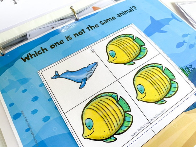 2 Year Old Printables Binder - Fun Themed Activity Book for Children ...