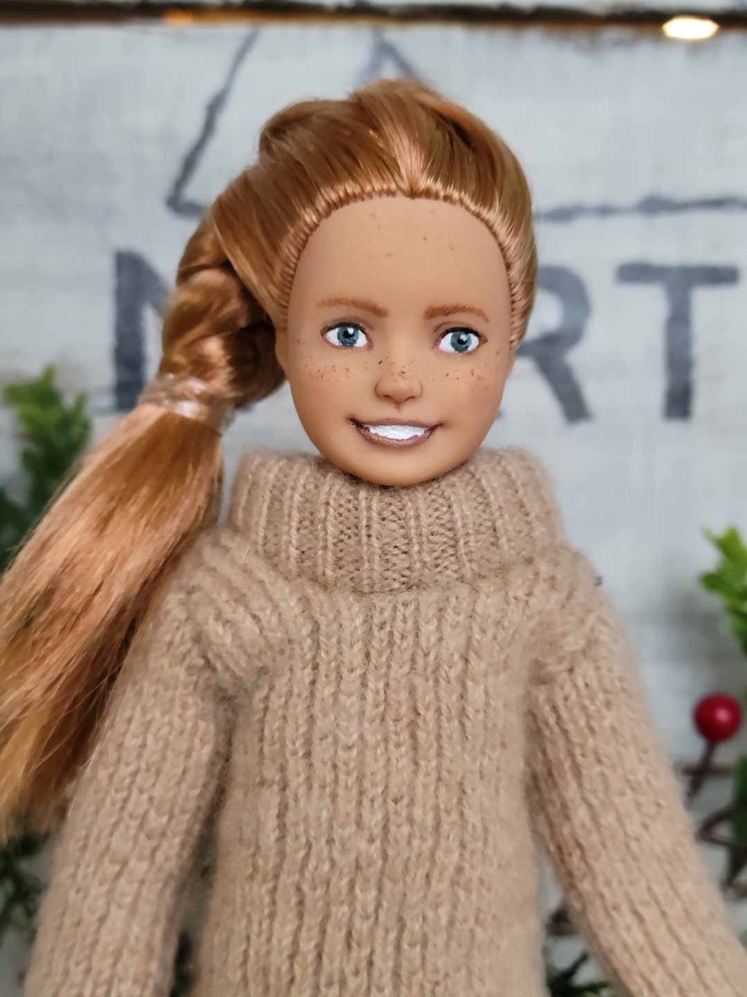 NORTH. Doll #0002- Recycled/upcycled Remade OOAK Stacie - Etsy