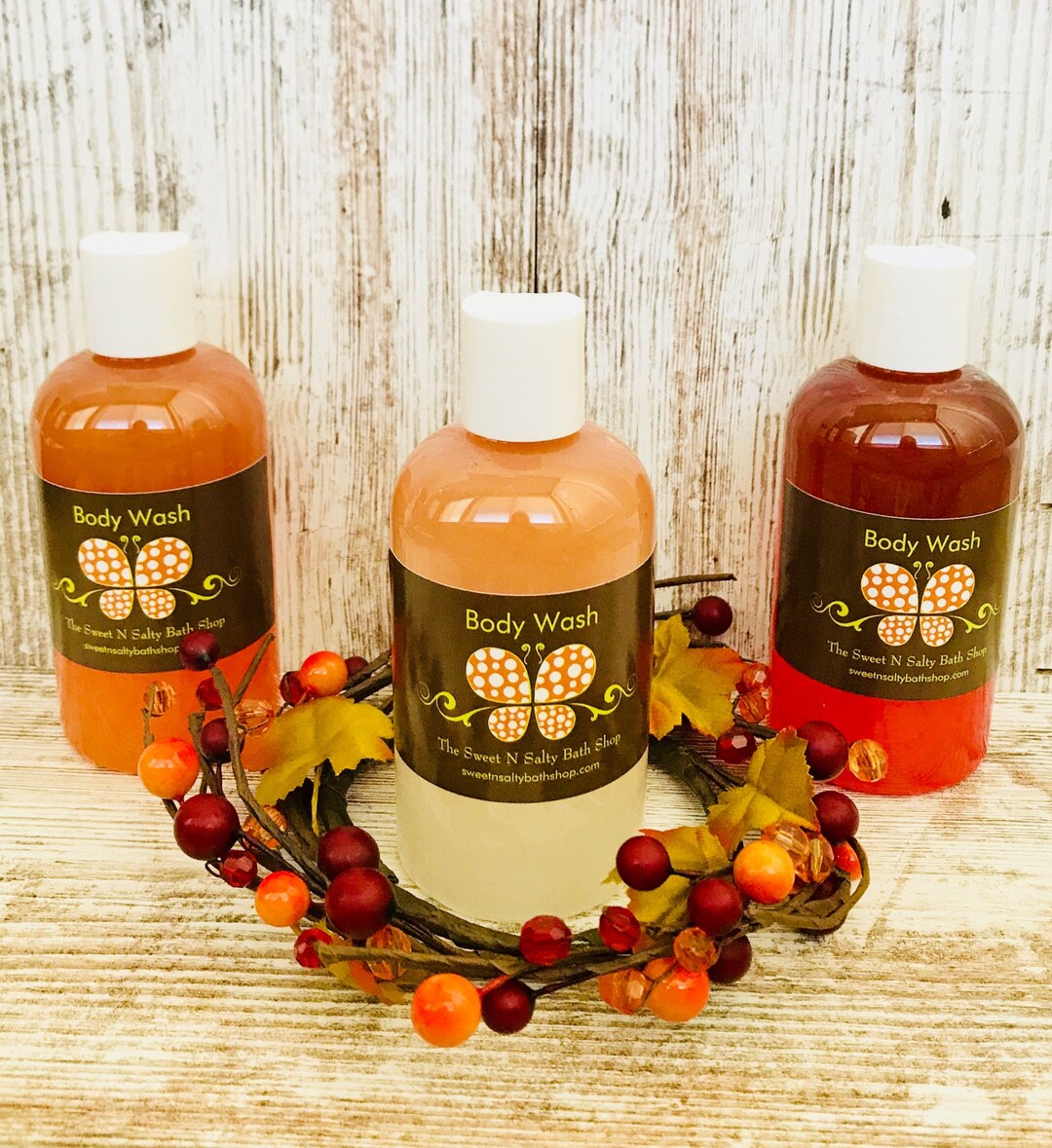 Fall Scents Moisturizing Body Wash/shower Gel/choose Your Scent - Etsy