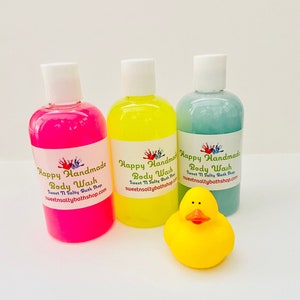 Fun Scents Happy Handmade Bubble Bath/shower Gel - Etsy