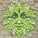 Green Man Cross Stitch Pattern - Etsy UK