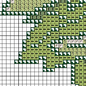Green Man Cross Stitch Pattern - Etsy