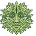 Green Man Cross Stitch Pattern - Etsy UK