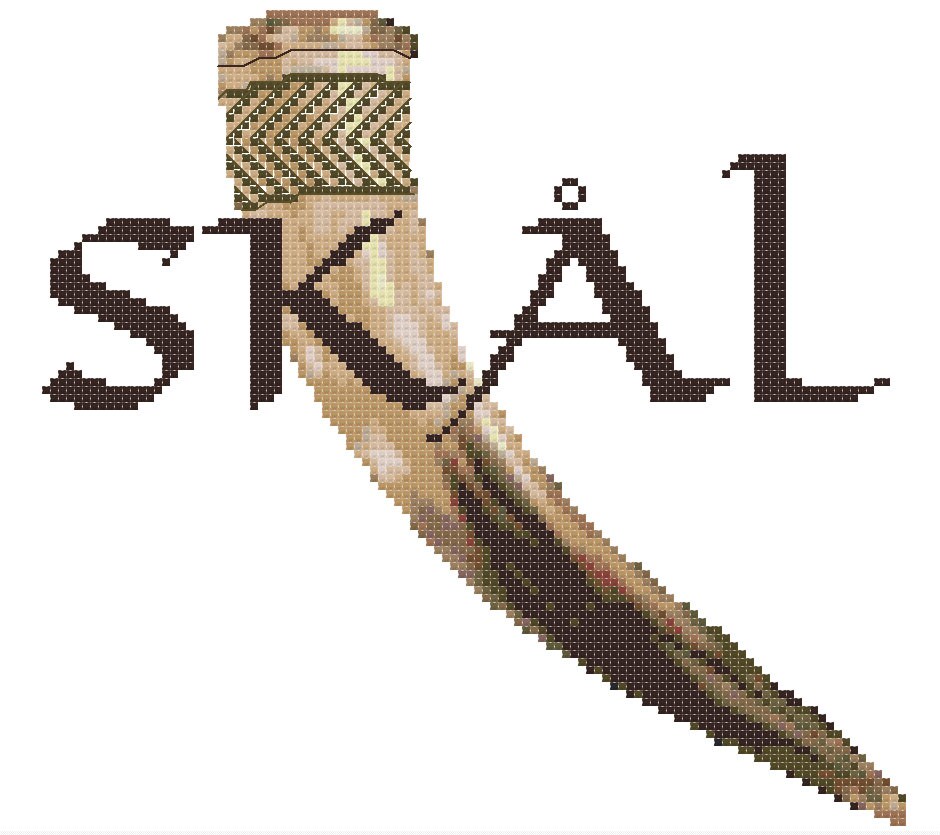 Skål Drinking Horn Cross Stitch Pattern - Etsy