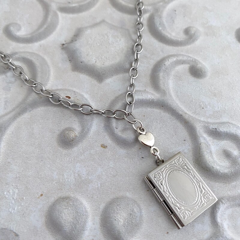 Book Locket - Etsy