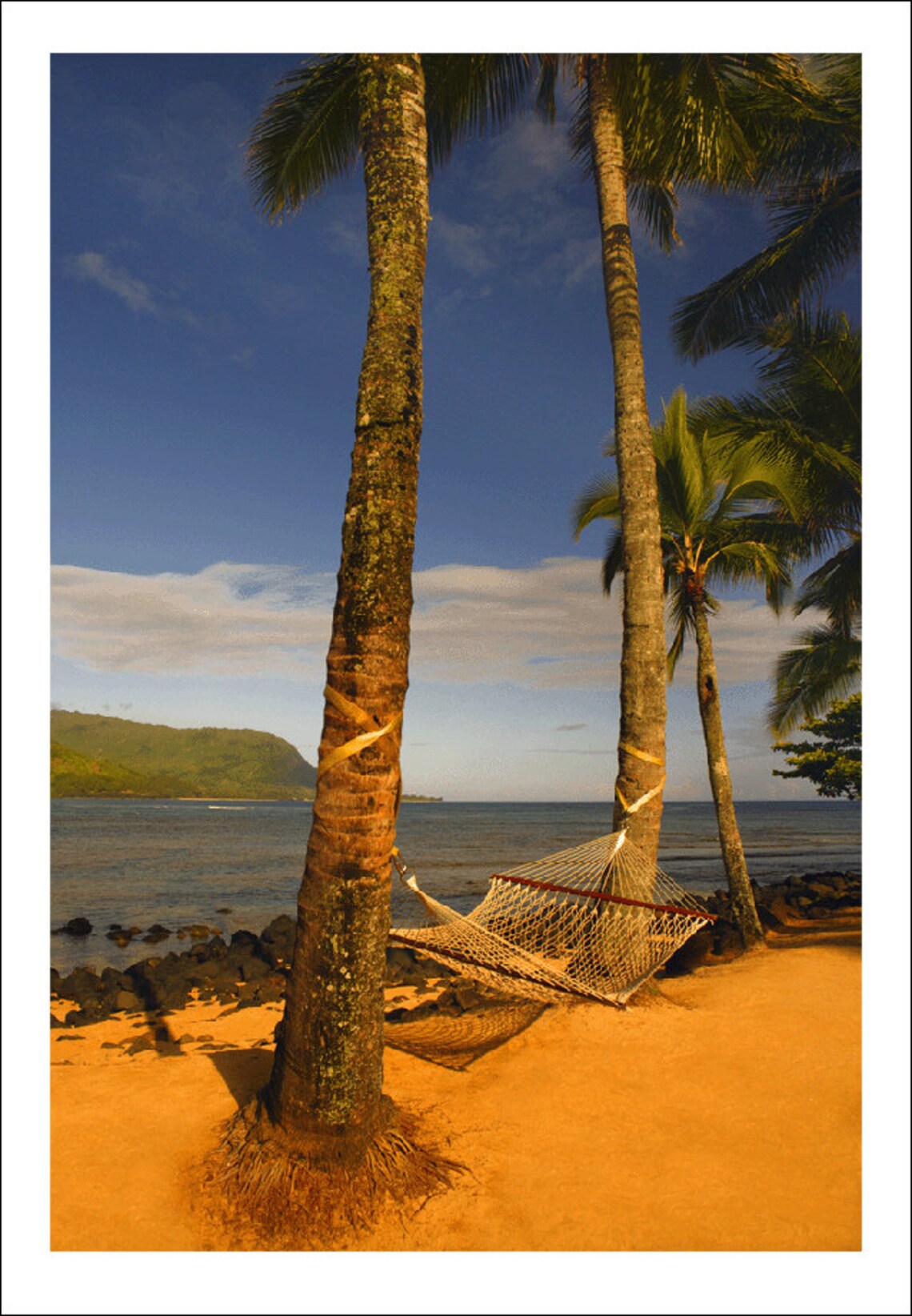 Beach Card Beach Card Color Photo Note Card Blank Inside - Etsy