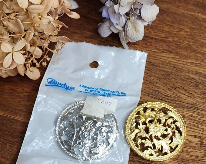 Vintage 1.5 Filigred Bolo Slides Western Wear Cowboy Cowgirl Texas ...