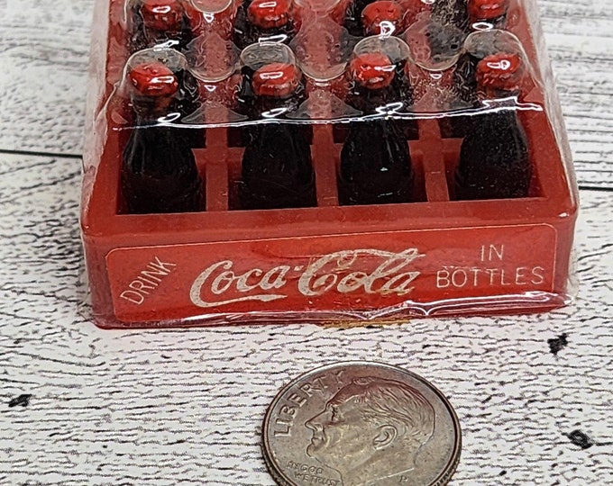 Miniature Case of Coca Cola Coca Cola Dollhouse Miniatures Miniature ...
