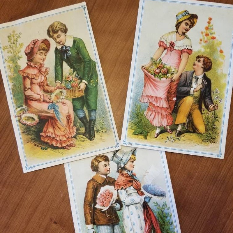 Antique Trade Card - Etsy