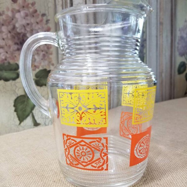 Hazel Atlas Pitcher - Etsy