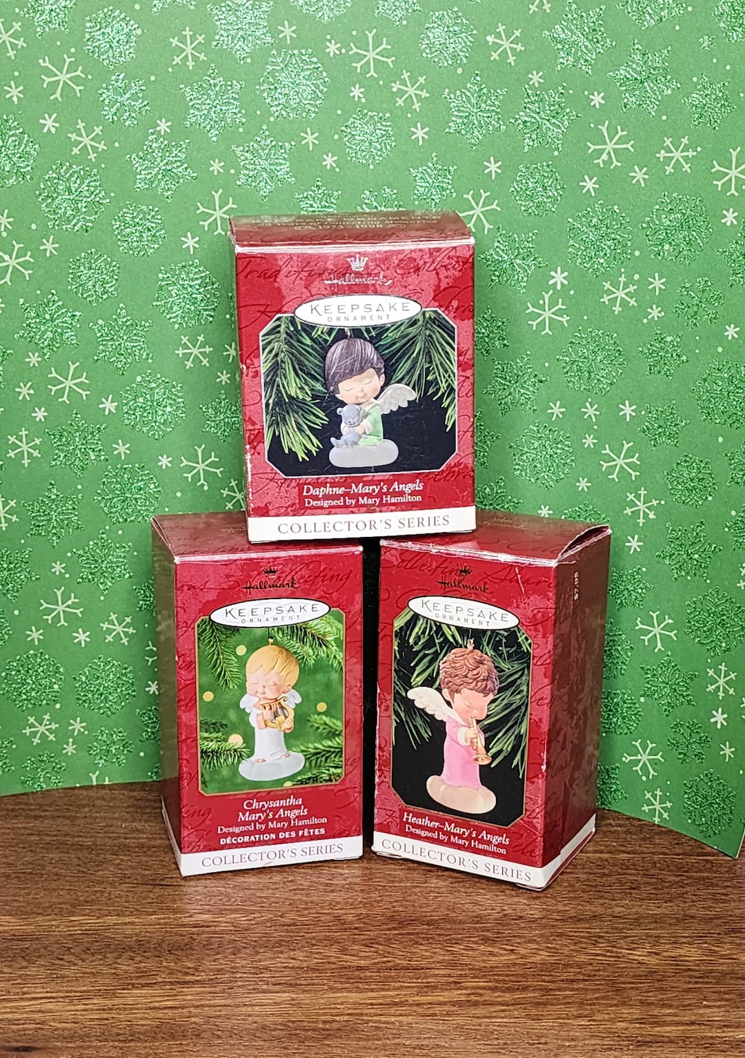 Hallmark Angel Ornaments Hallmark Keepsake Collector's Series Angels ...