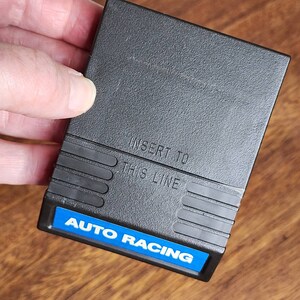 Vintage Video Games Mattel Intellivision Auto Racing IMAGIC Beauty and ...