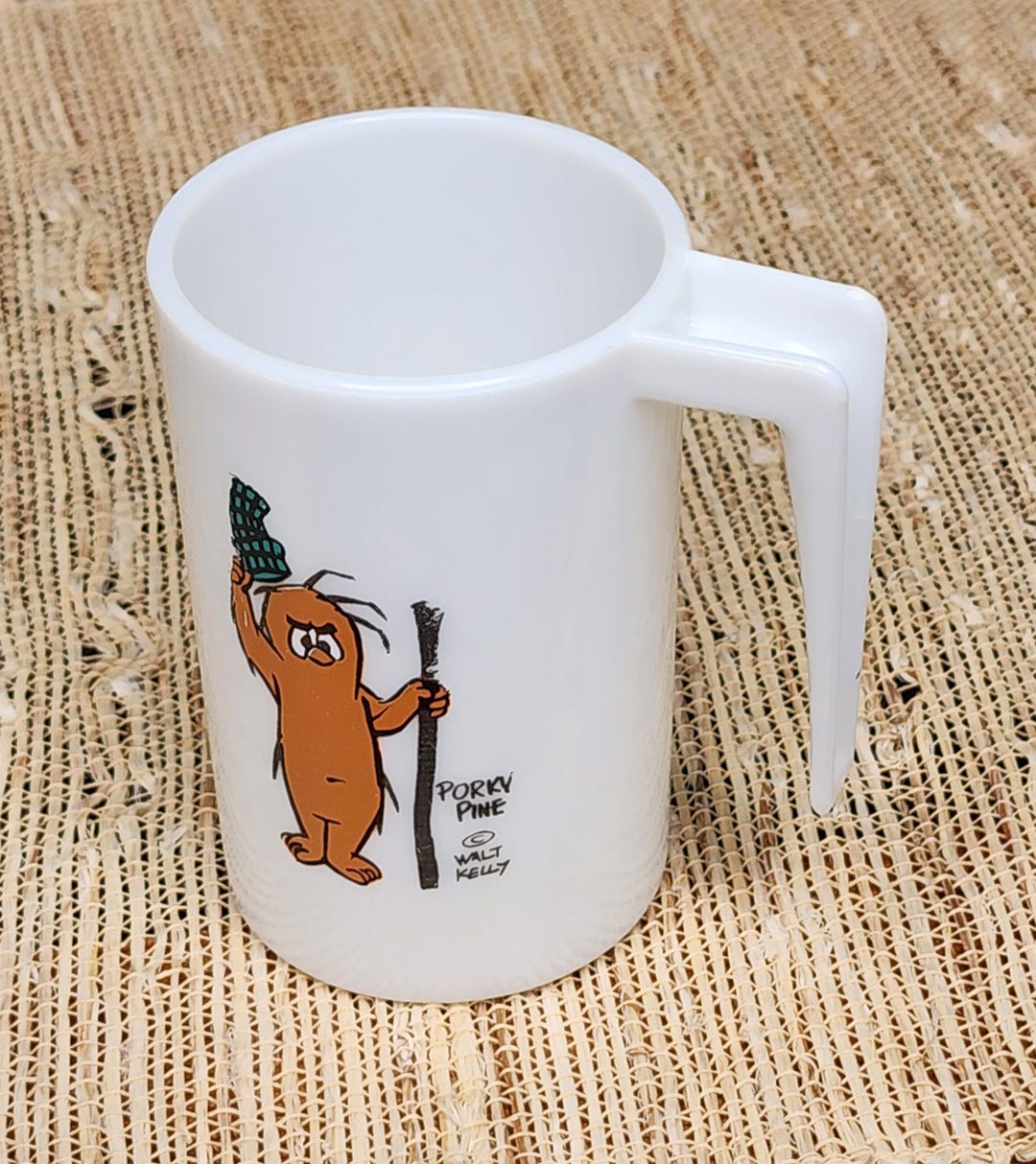 Vintage Porky Pine Cup: 1970s Walt Kelly Pogo Comic Mug - Etsy