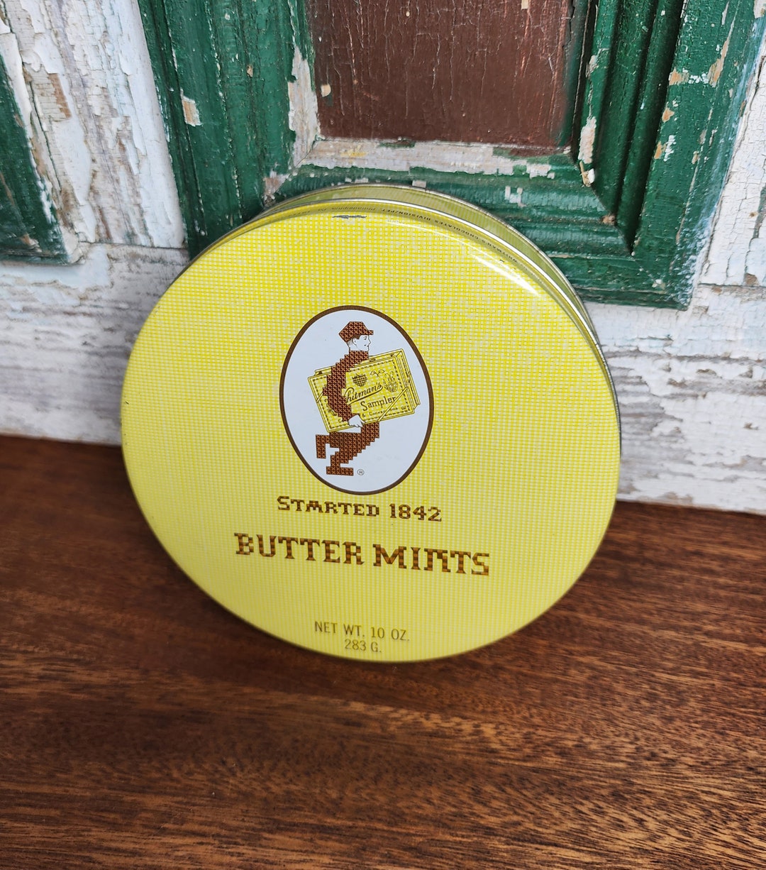 Vintage Whitman's Candy Tin - Vintage Butter Mints Candy - Whitman's ...