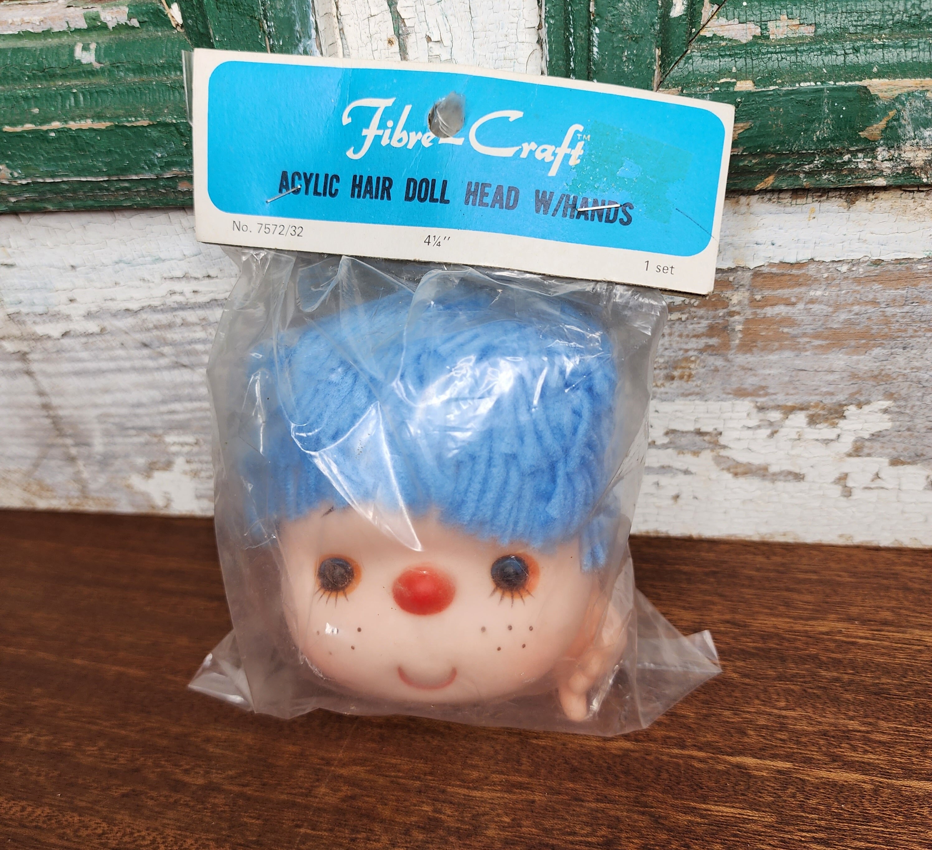 Craft Doll Heads With Hair