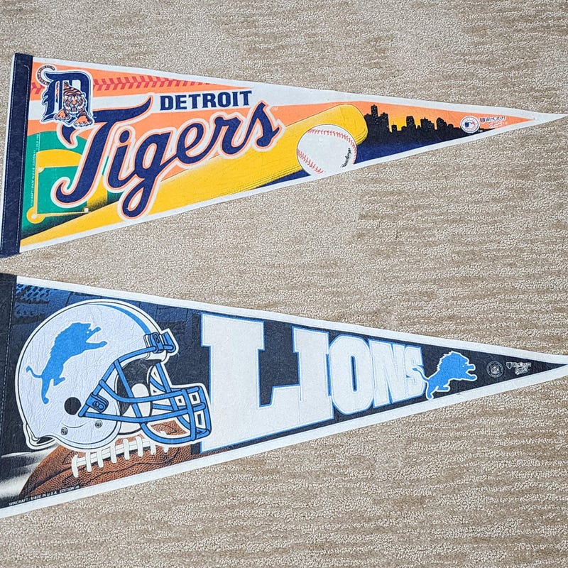 Michigan Felt Pennants - Etsy