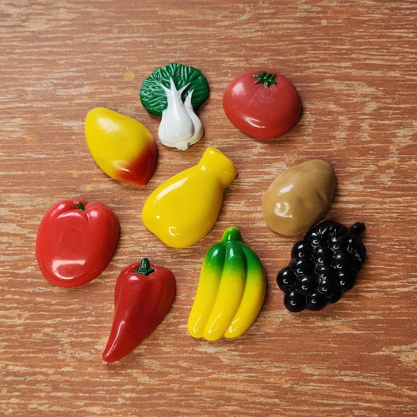 Vegetable Magnet - Etsy