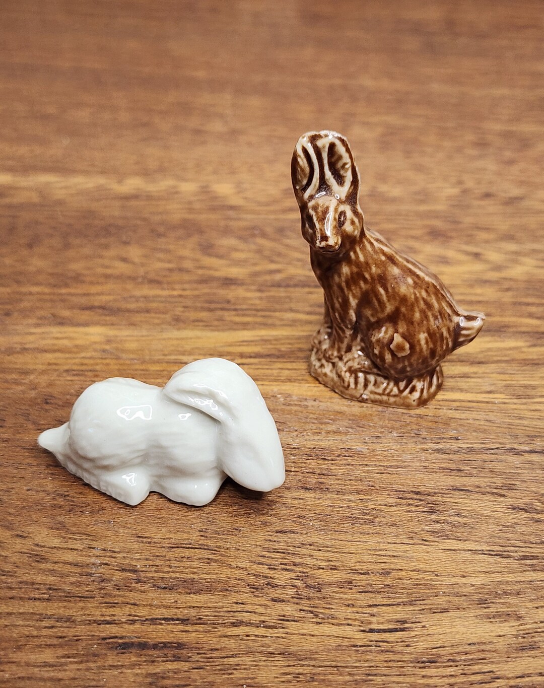 Wade Whimsies Collectible Easter Figurines Ceramic Easter Bunnies ...