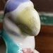Vintage Parakeet Vase Hollywood Regency Parrot Vase Bookend Budgie ...