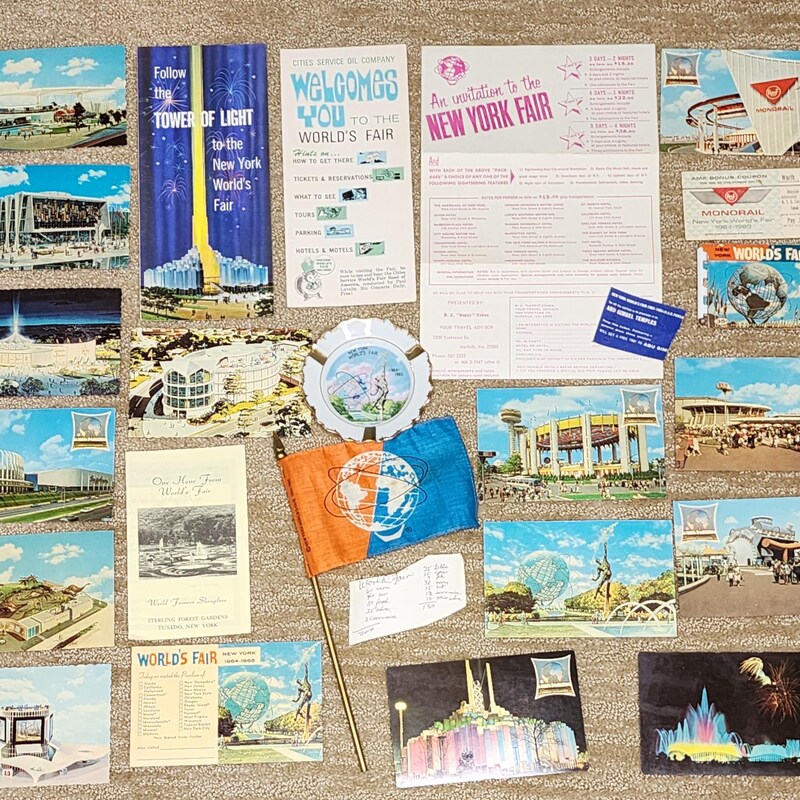 Worlds Fair Postcard - Etsy