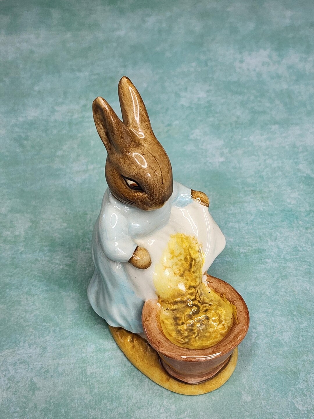 Vintage Beatrix Potter Rabbit Figurine - Cecily Parsley Figurine ...