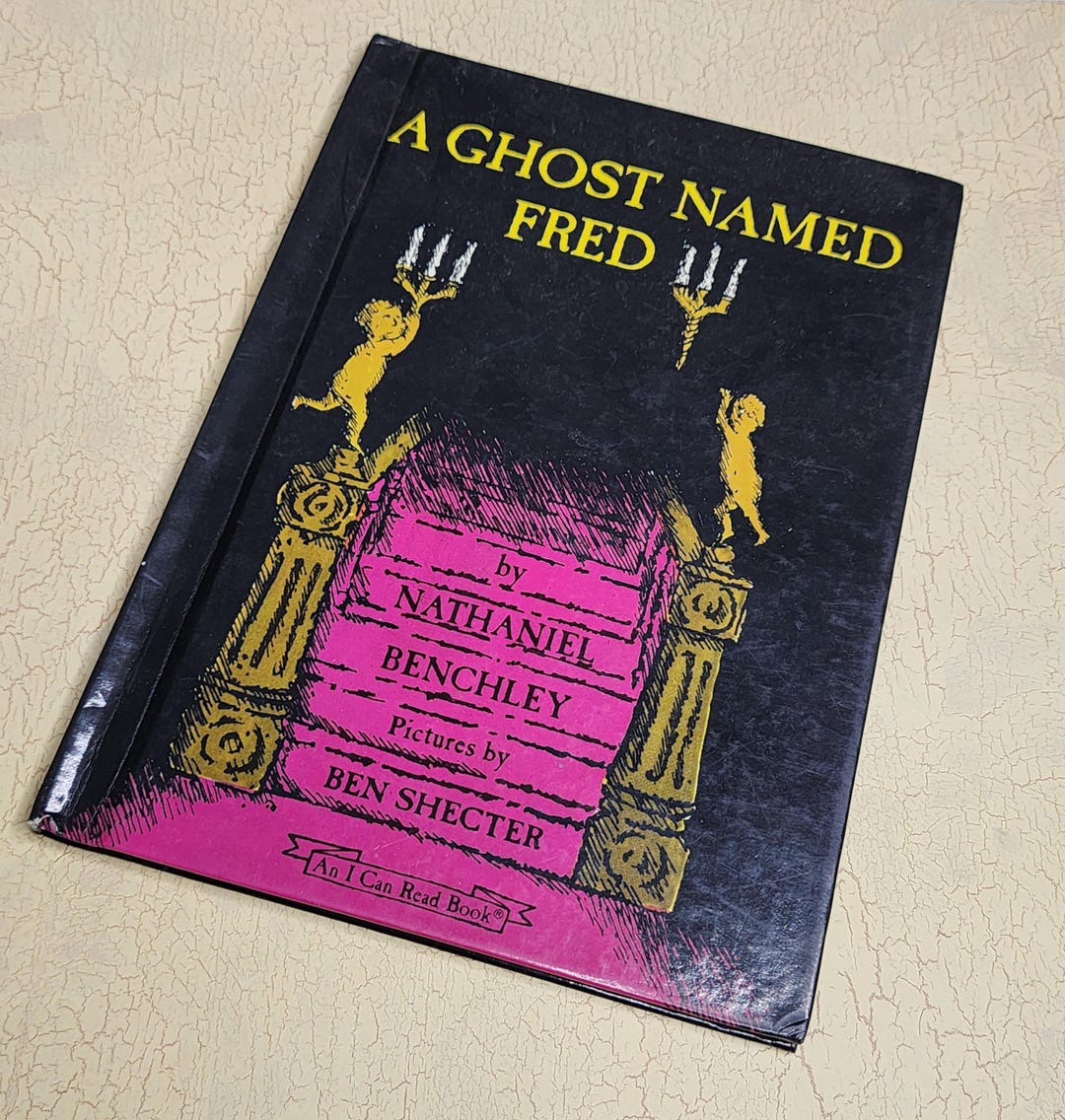Vintage Halloween Book A Ghost Named Fred Children's Halloween Book ...