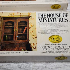 The House of Miniatures Unassembled Dollhouse Furniture DIY Dollhouse ...