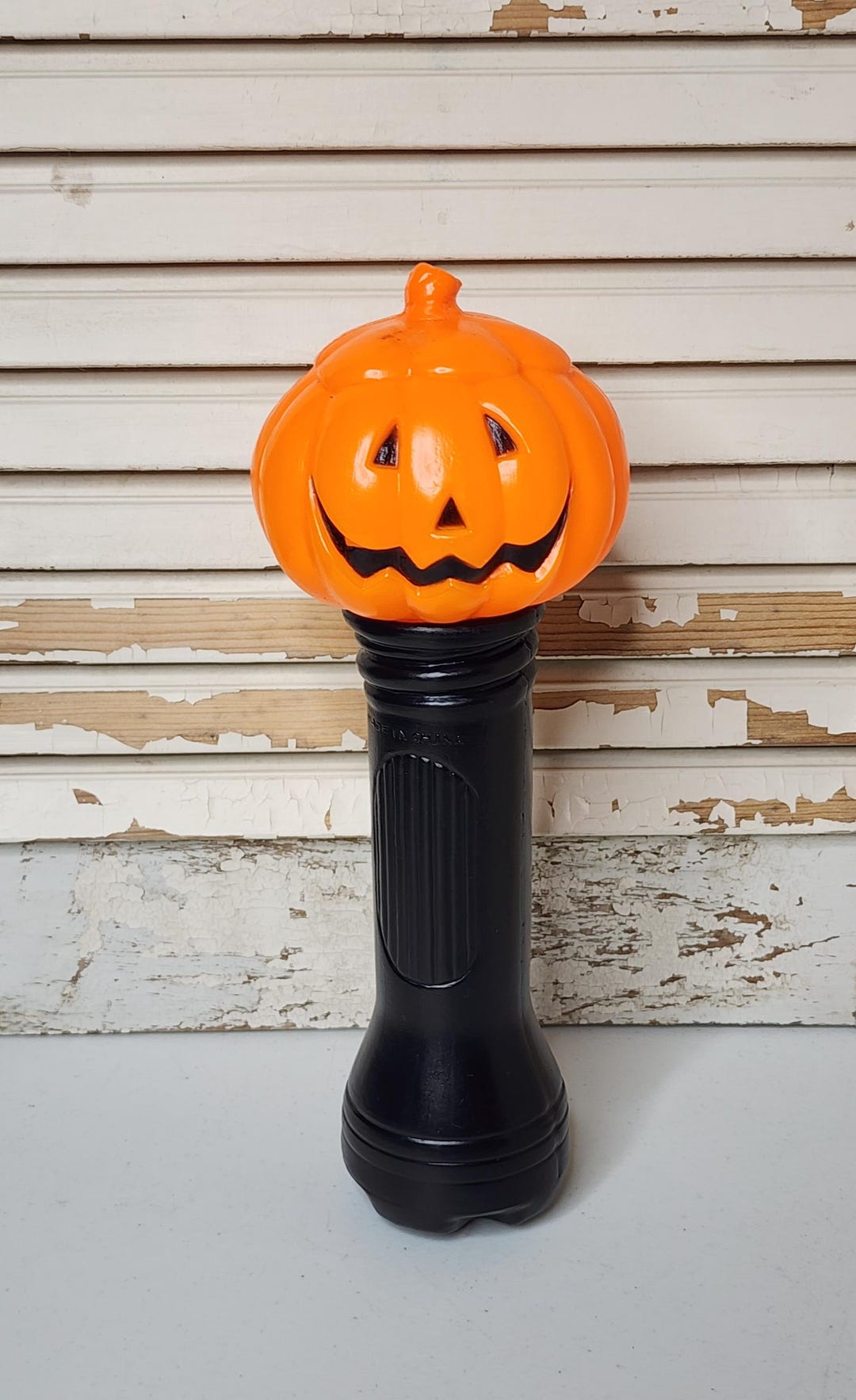 Halloween Safety Light Vintage Halloween Flashlight Hallloween Pumpkin ...